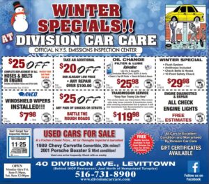 Specials - Division Car Care